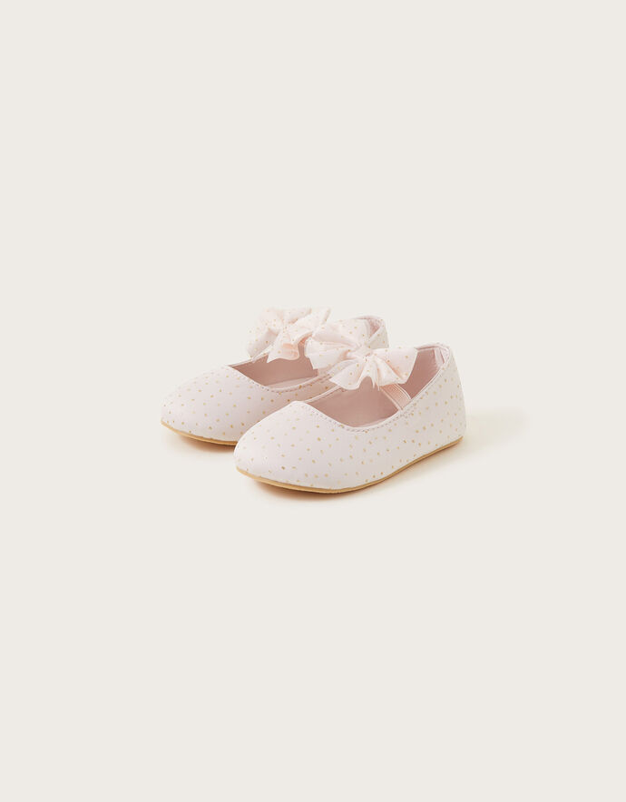 Baby Lila Glitter Walker Shoes Pink