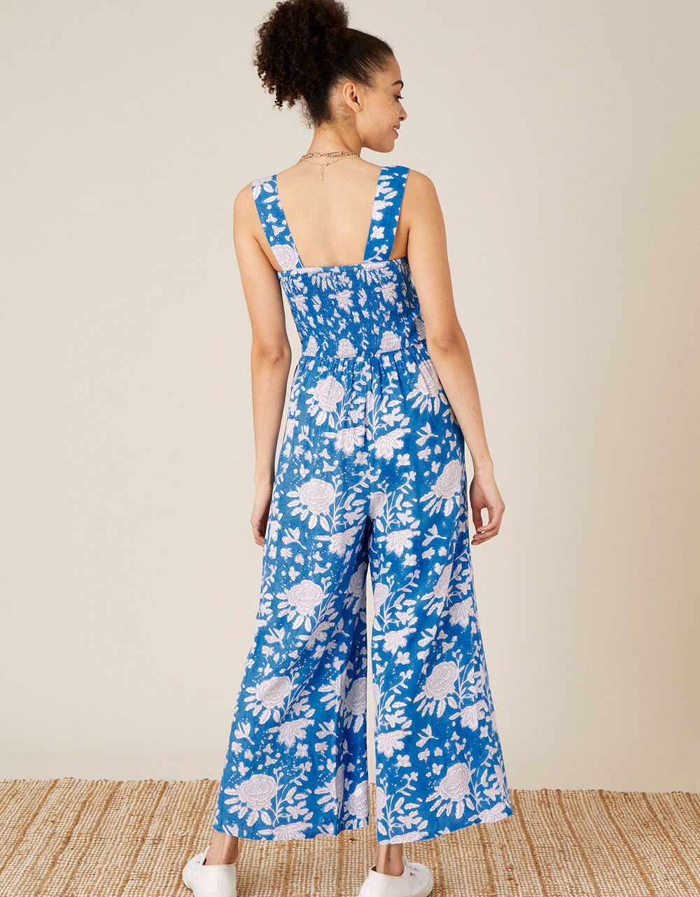 ARTISAN STUDIO Printed Jumpsuit Blue | Jumpsuits | Monsoon UK.