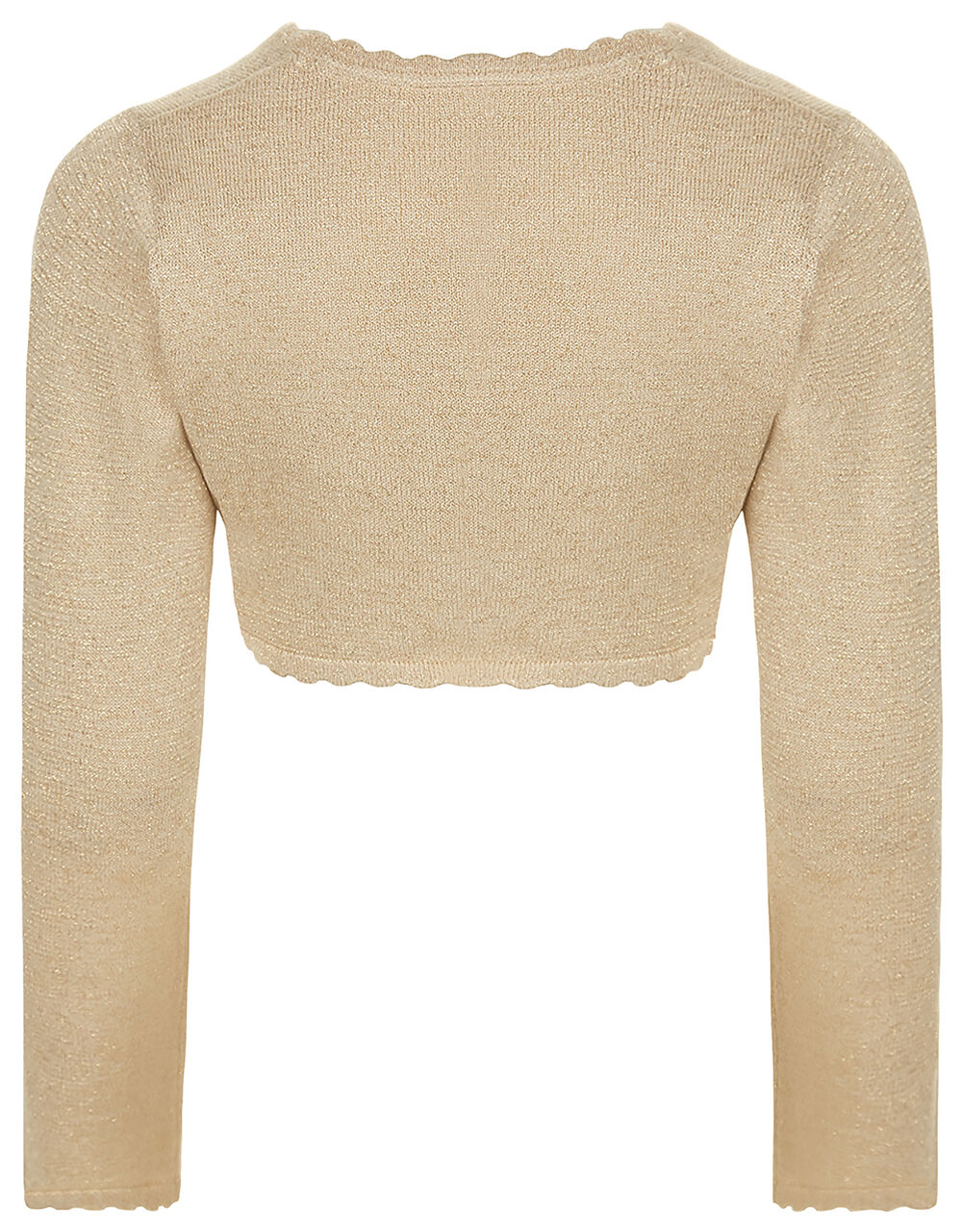 Niamh Crystal Knitted Cardigan Gold | Girls' Cardigans | Monsoon UK.