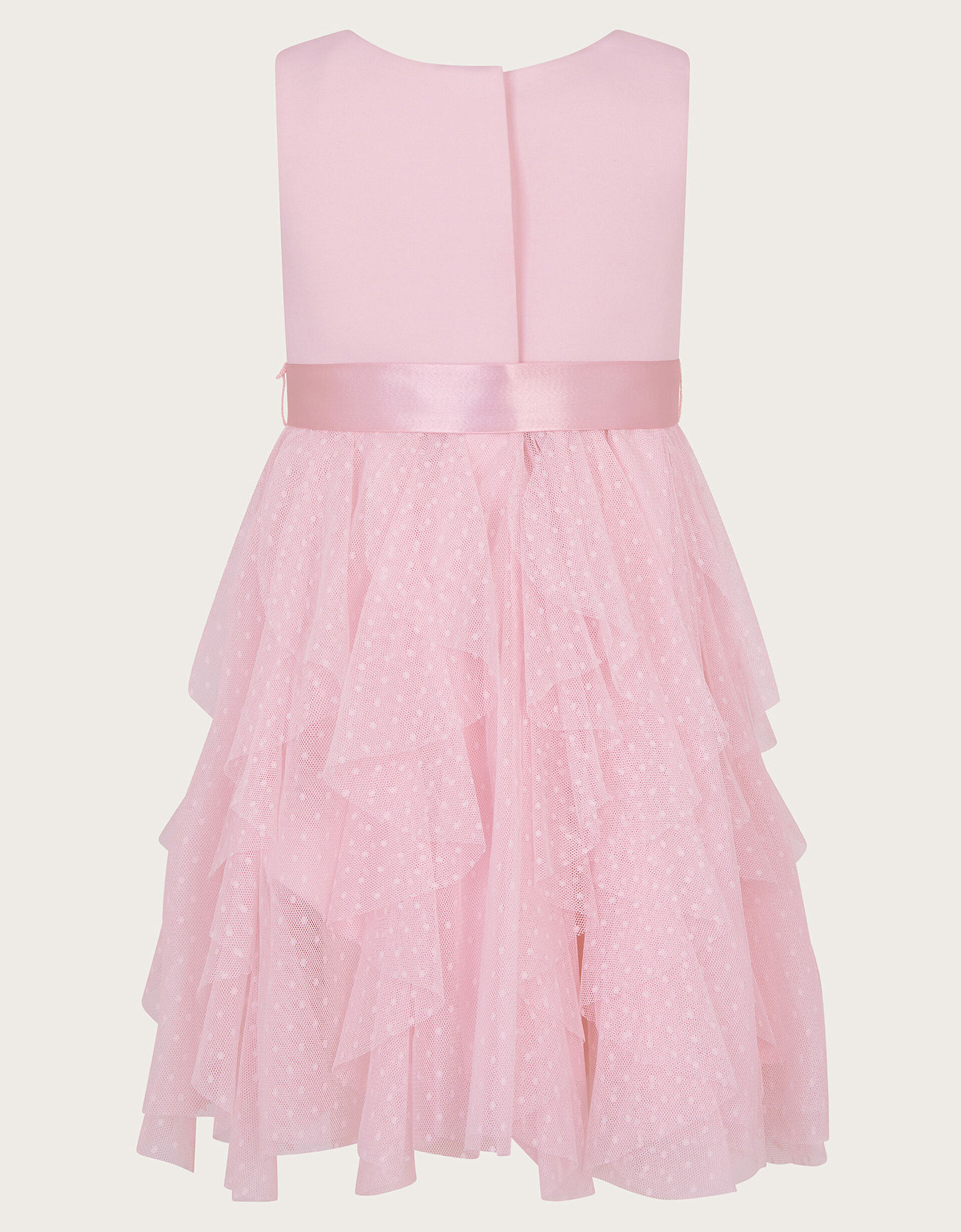 Baby Millie Ruffle Dress Pink | Baby Girl Dresses | Monsoon UK.