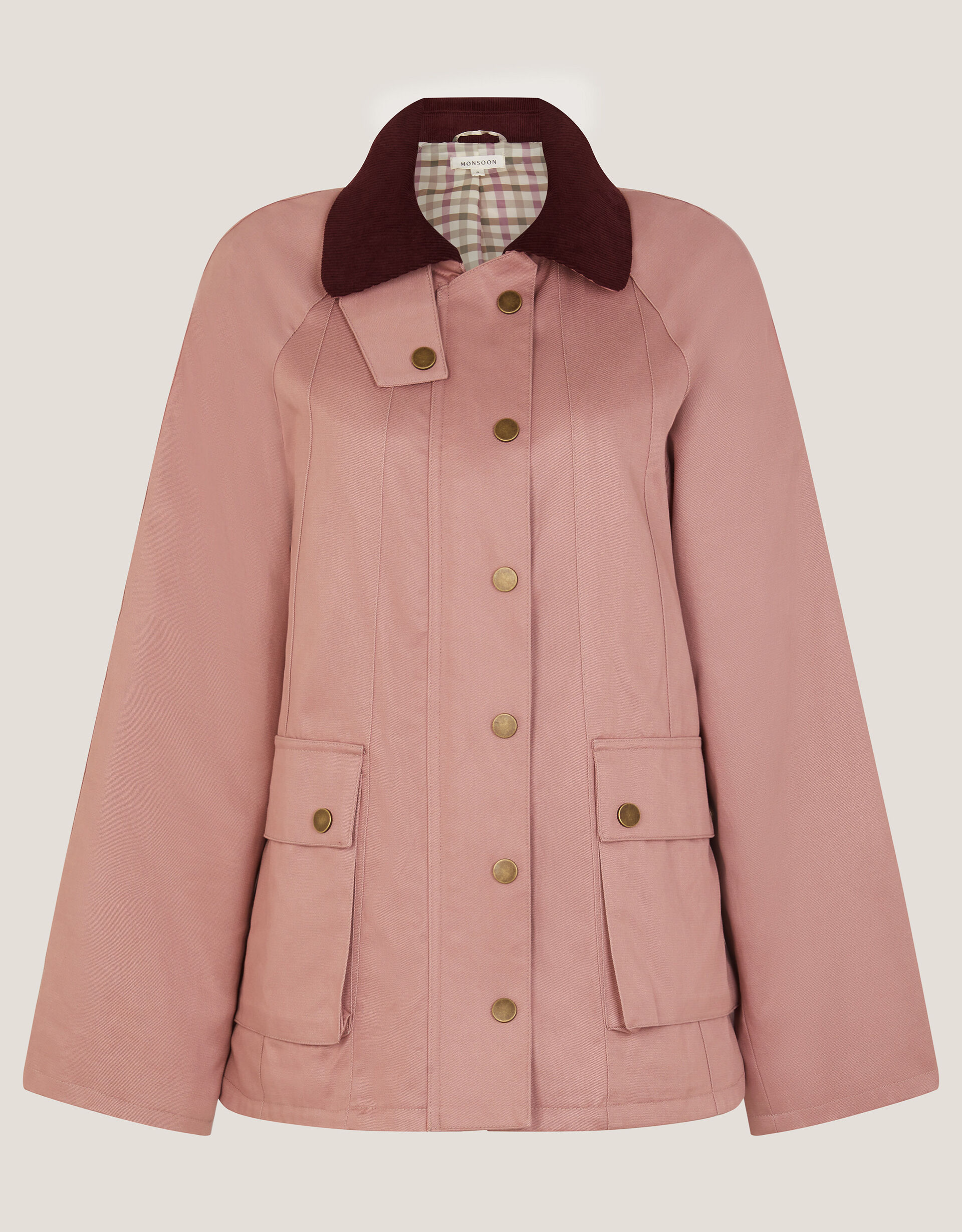 Rosie Barn Jacket Pink | Women's Jackets | Monsoon UK.