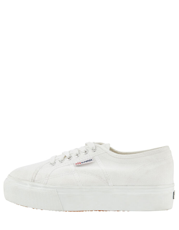 Superga Flatform Trainers White | Women's Shoes | Monsoon UK.