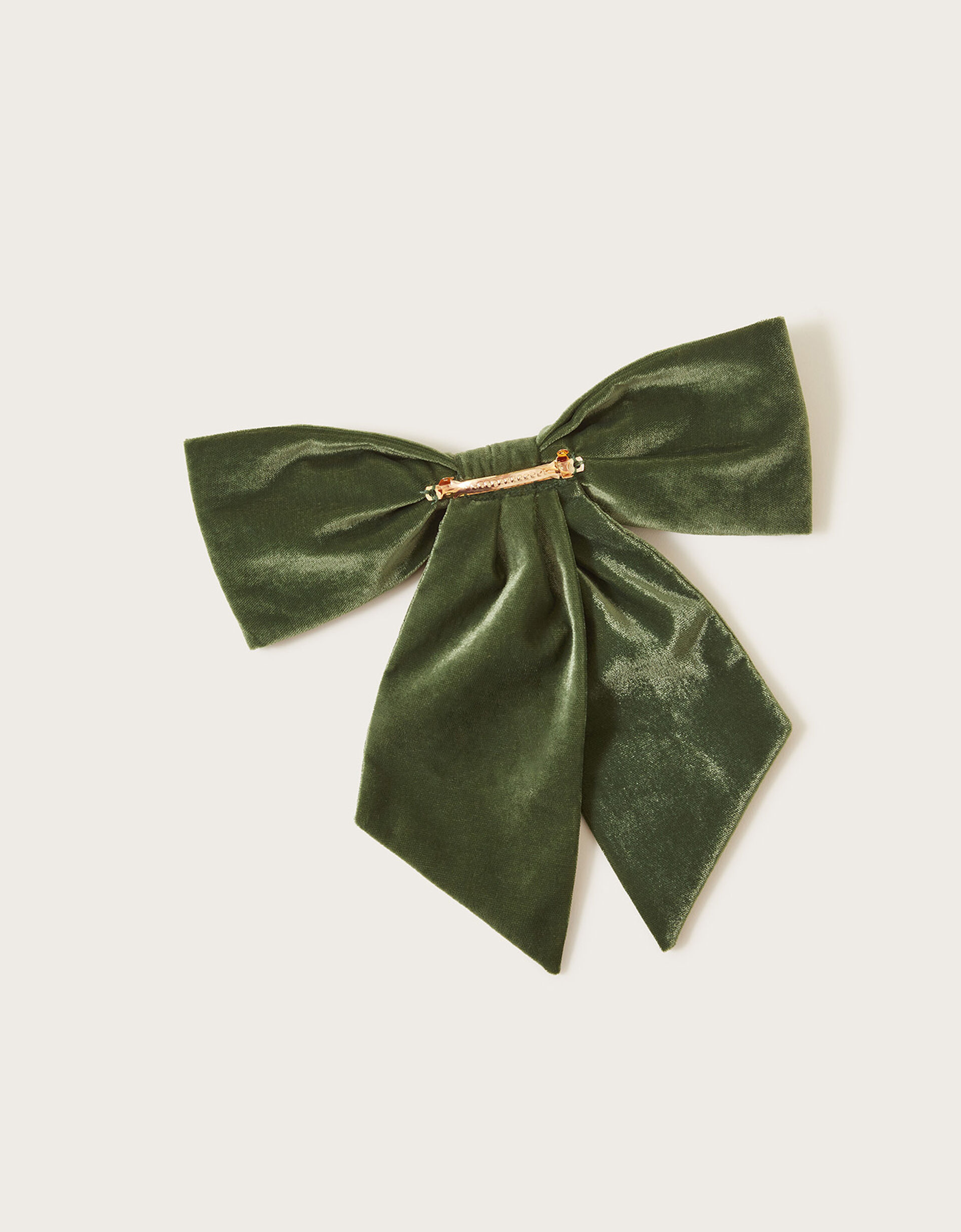 Velvet Bow Hair Clip