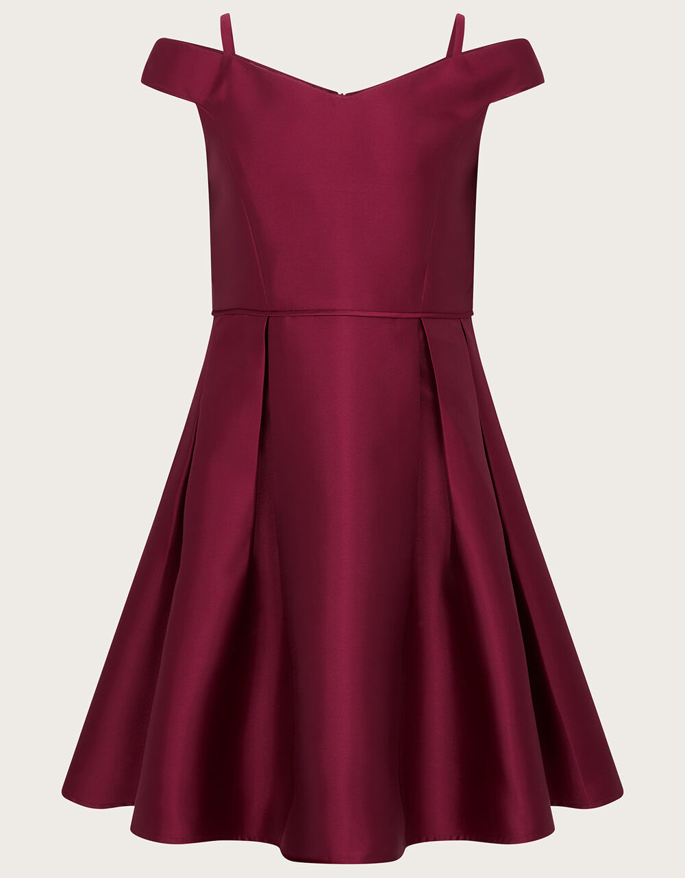 Bardot Duchess Twill Prom Dress Red | Girls' Dresses | Monsoon UK.
