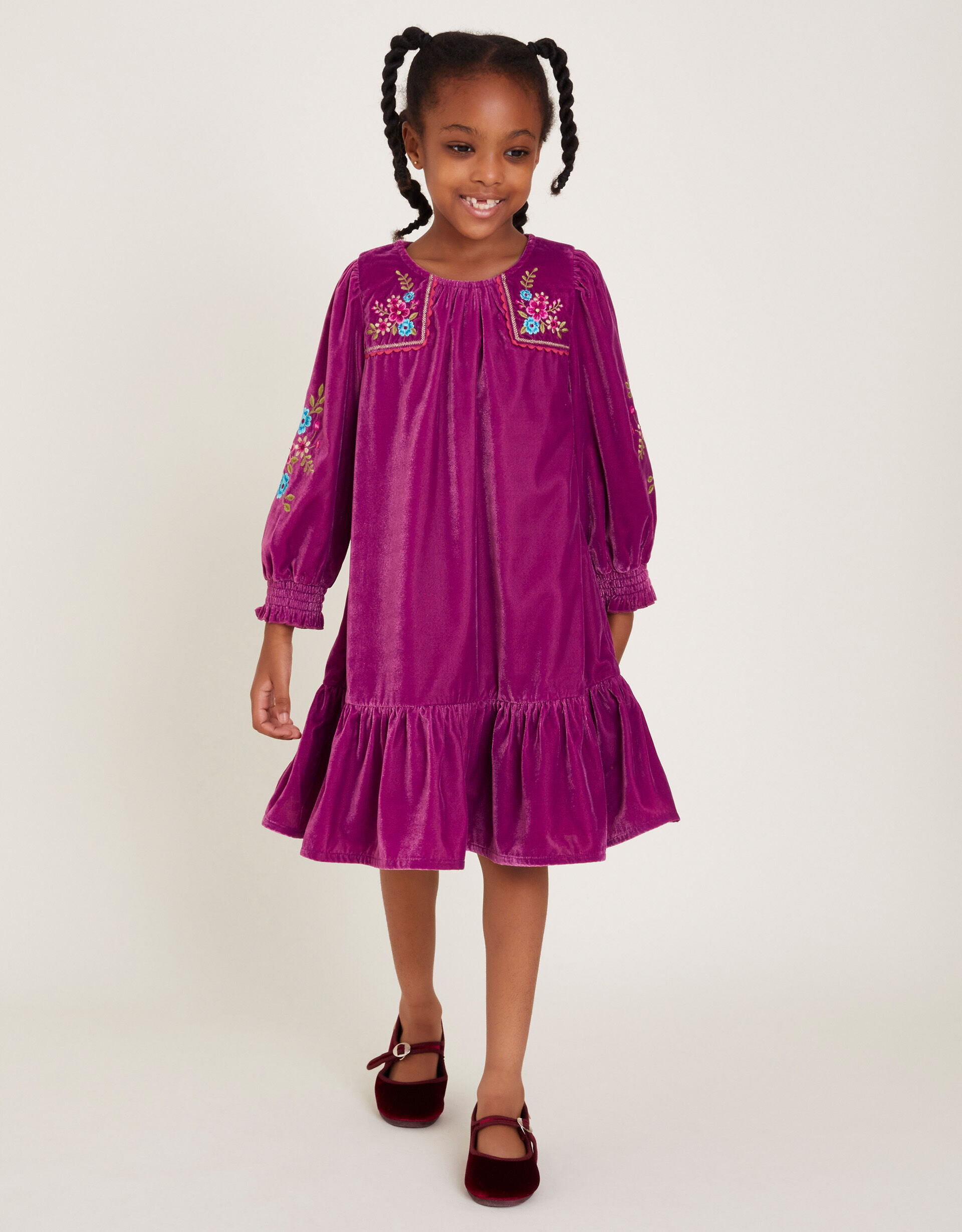 Purple dress for girls store
