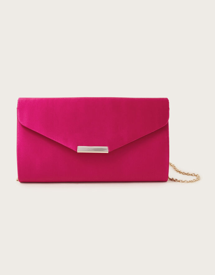 Satin Clutch Bag | Bags & Purses | Monsoon UK.