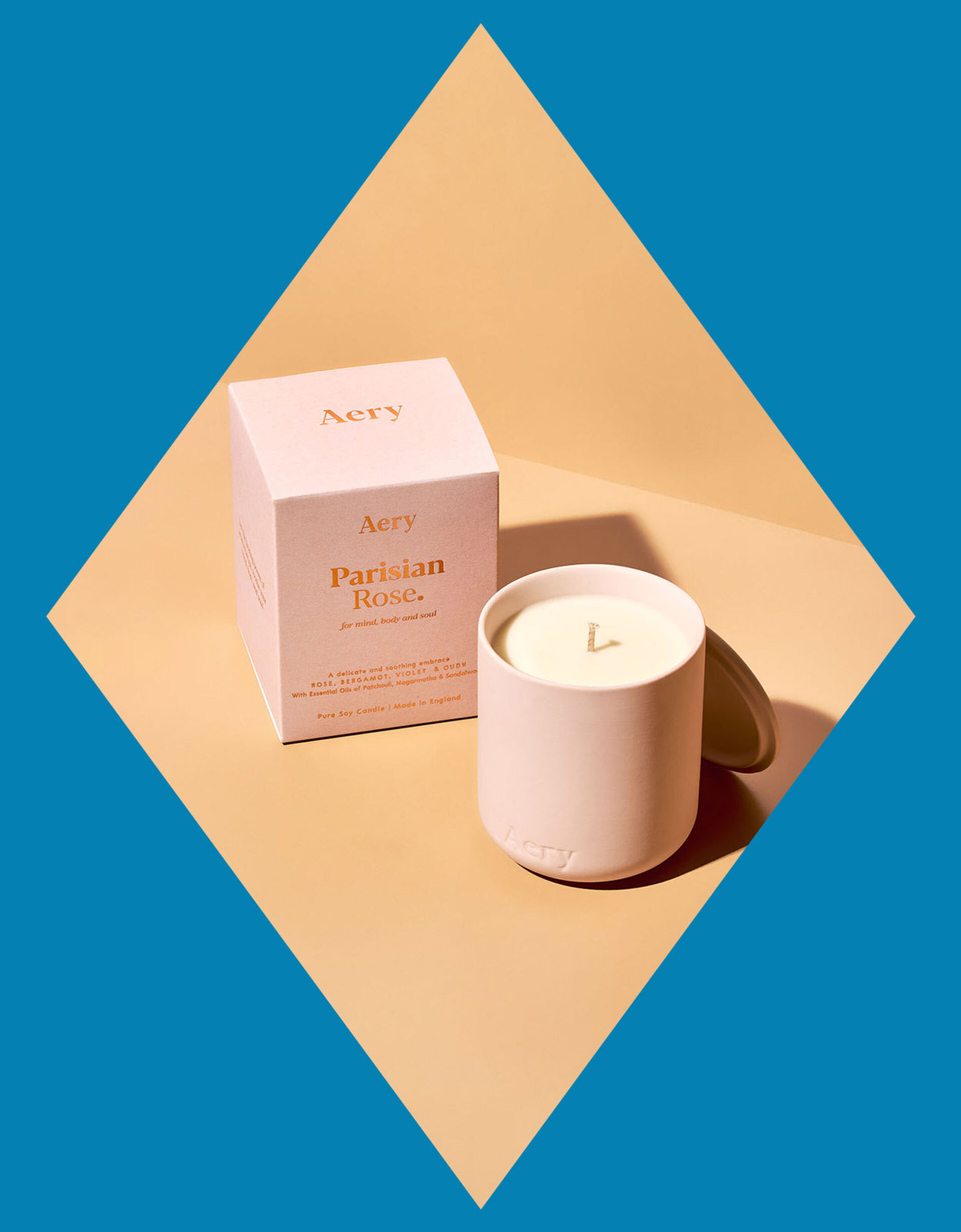 Aery Living Parisian Rose Candle 280g