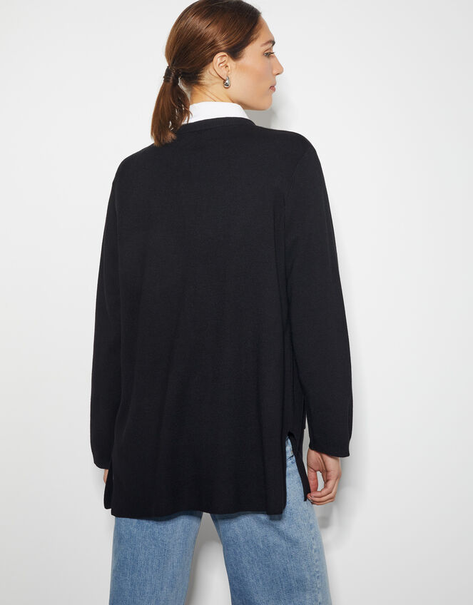 Penny Open Front Pocket Cardigan Black | Cardigans | Monsoon UK.
