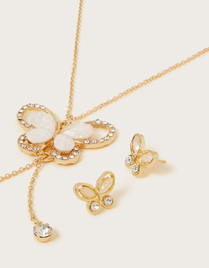 Skye Butterfly Jewellery Set | Accessories | Monsoon UK.