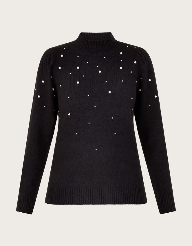 Payal Pearl Jumper Black