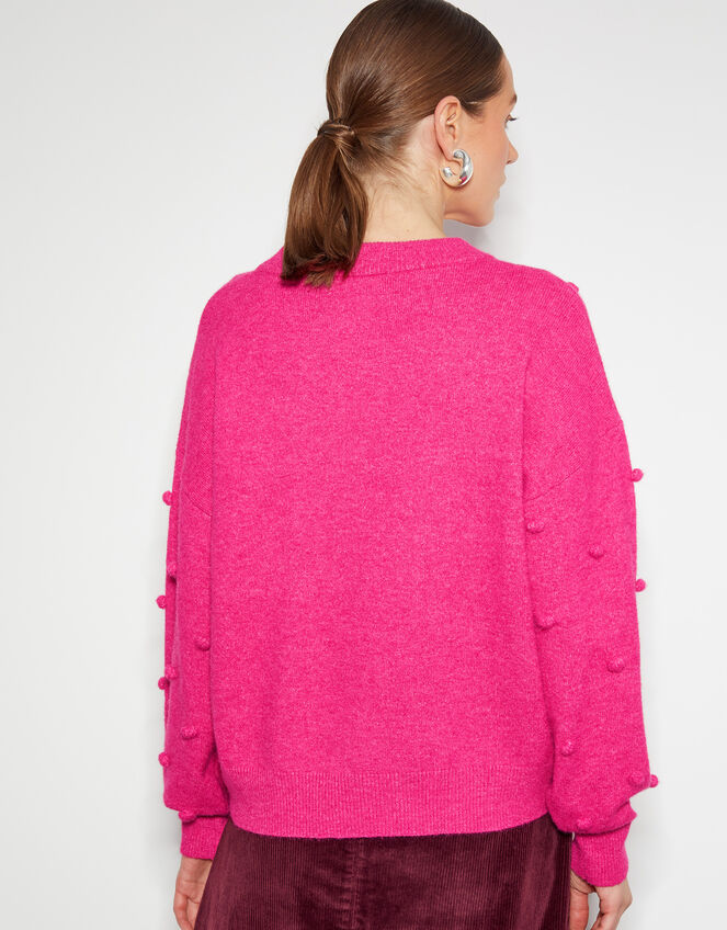 Bonita Bobble Jumper Pink | Jumpers | Monsoon UK.