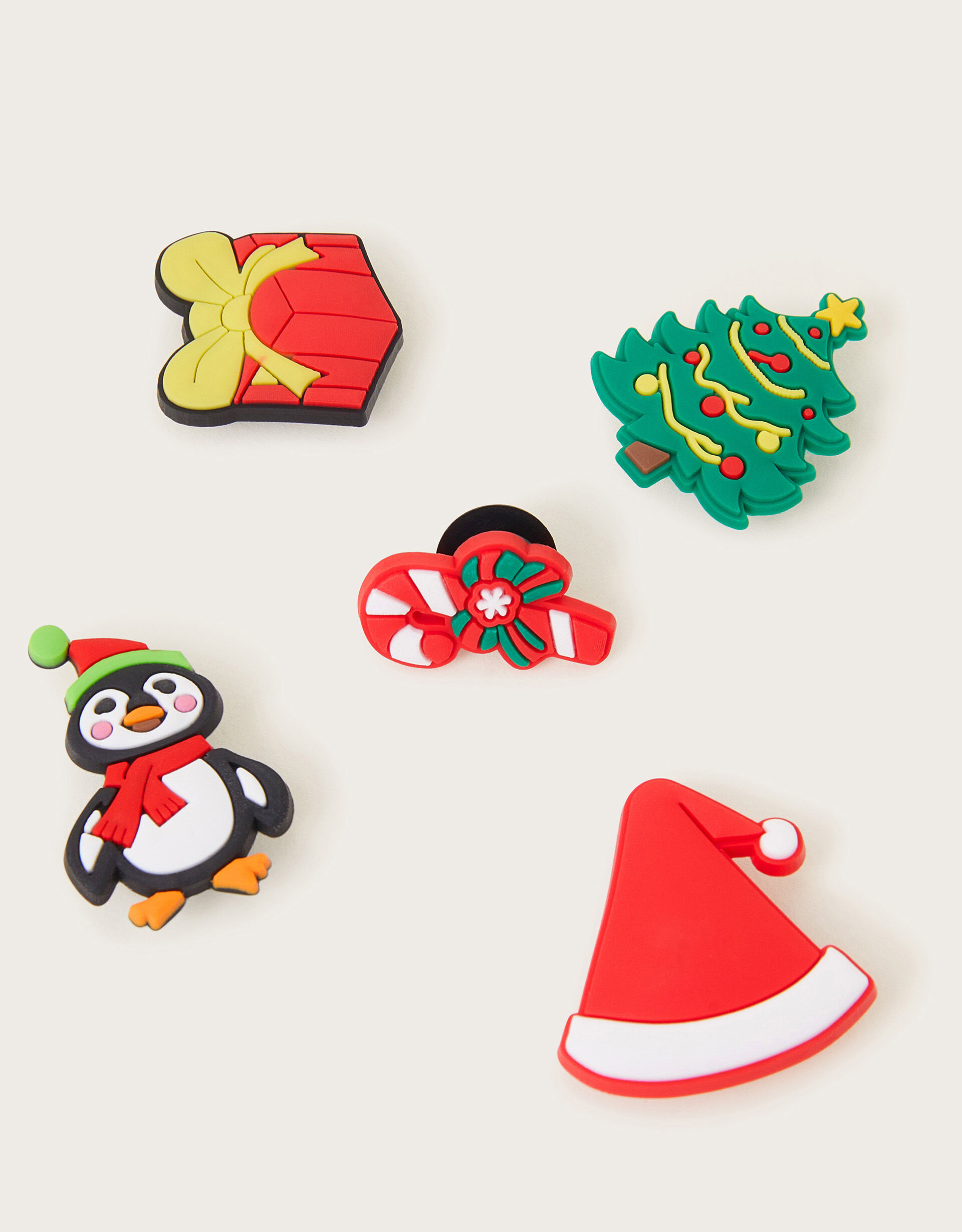 5-Pack Christmas Clog Charms