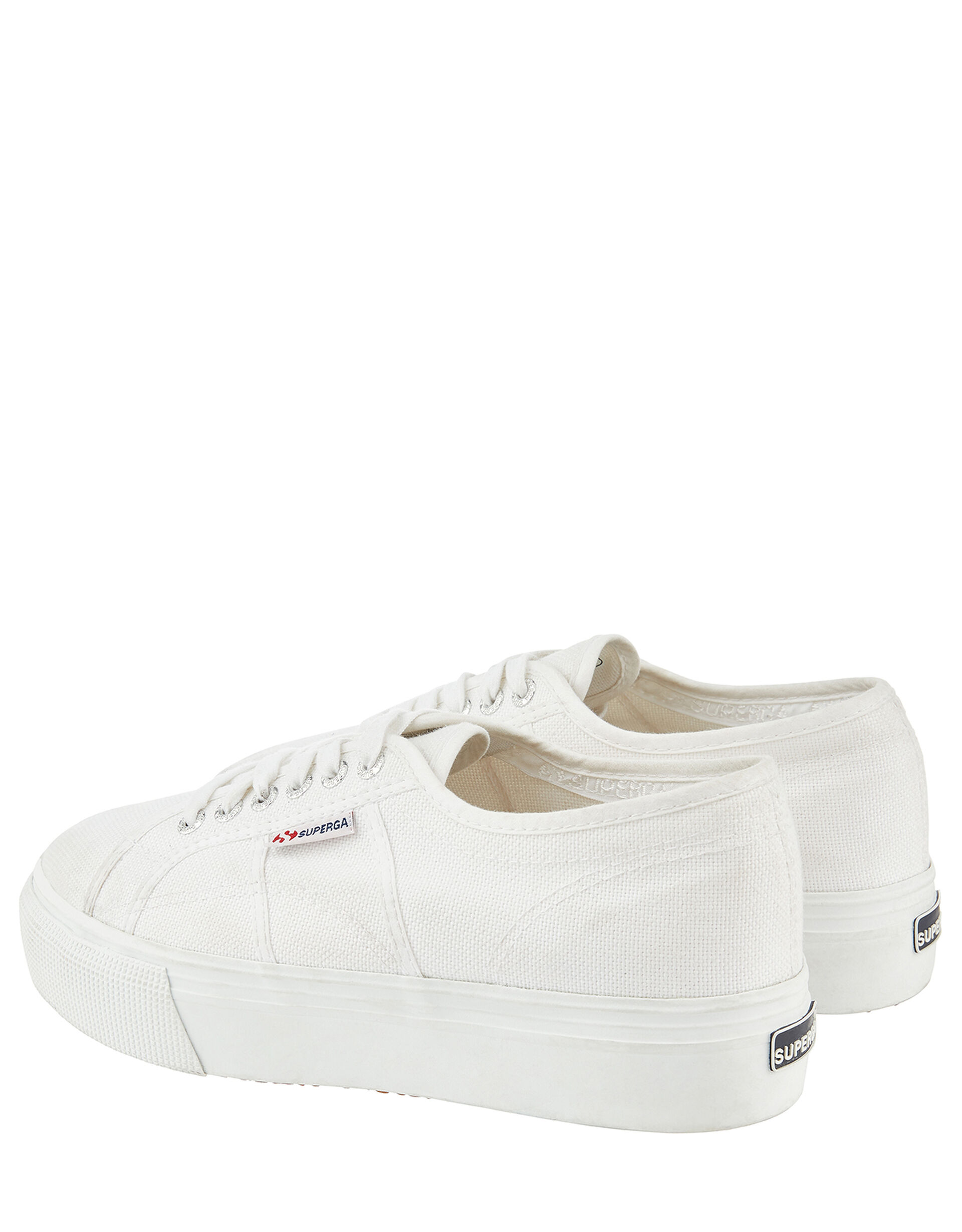 Superga Flatform Trainers White | Women's Shoes | Monsoon UK.