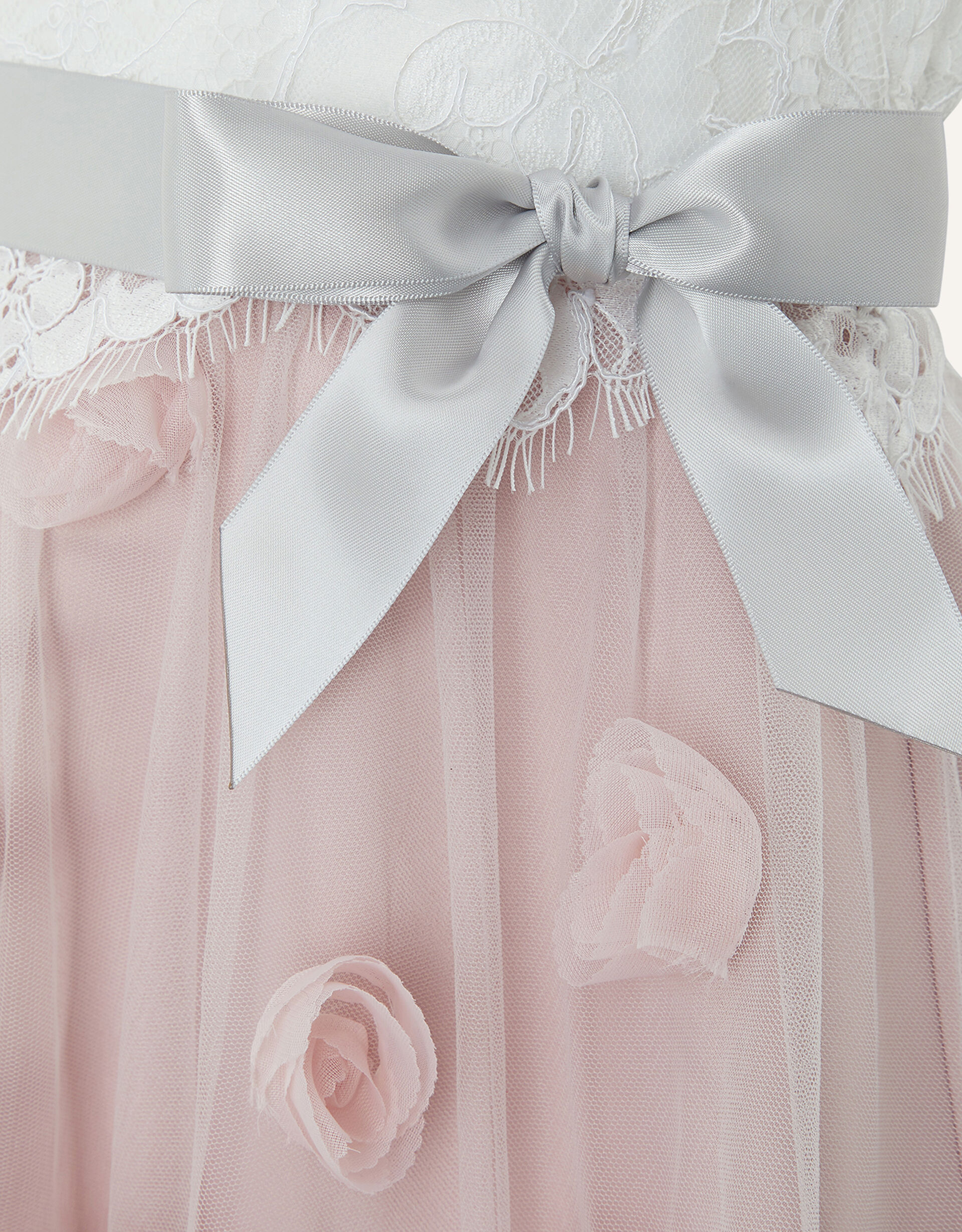 Ianthe 3D Flower Dress Pink | Girls' Dresses | Monsoon UK.