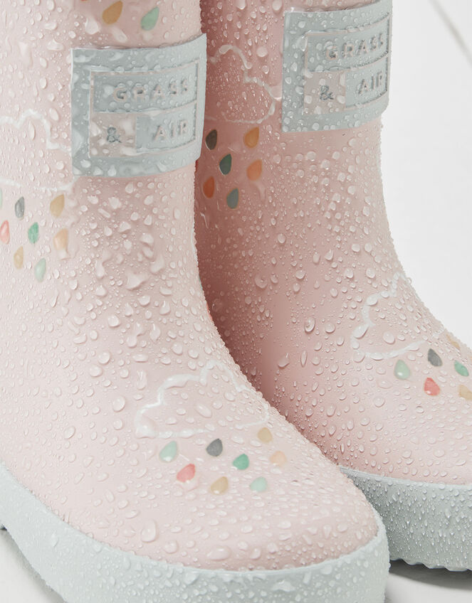 Grass and Air Colour-Revealing Wellies Pink