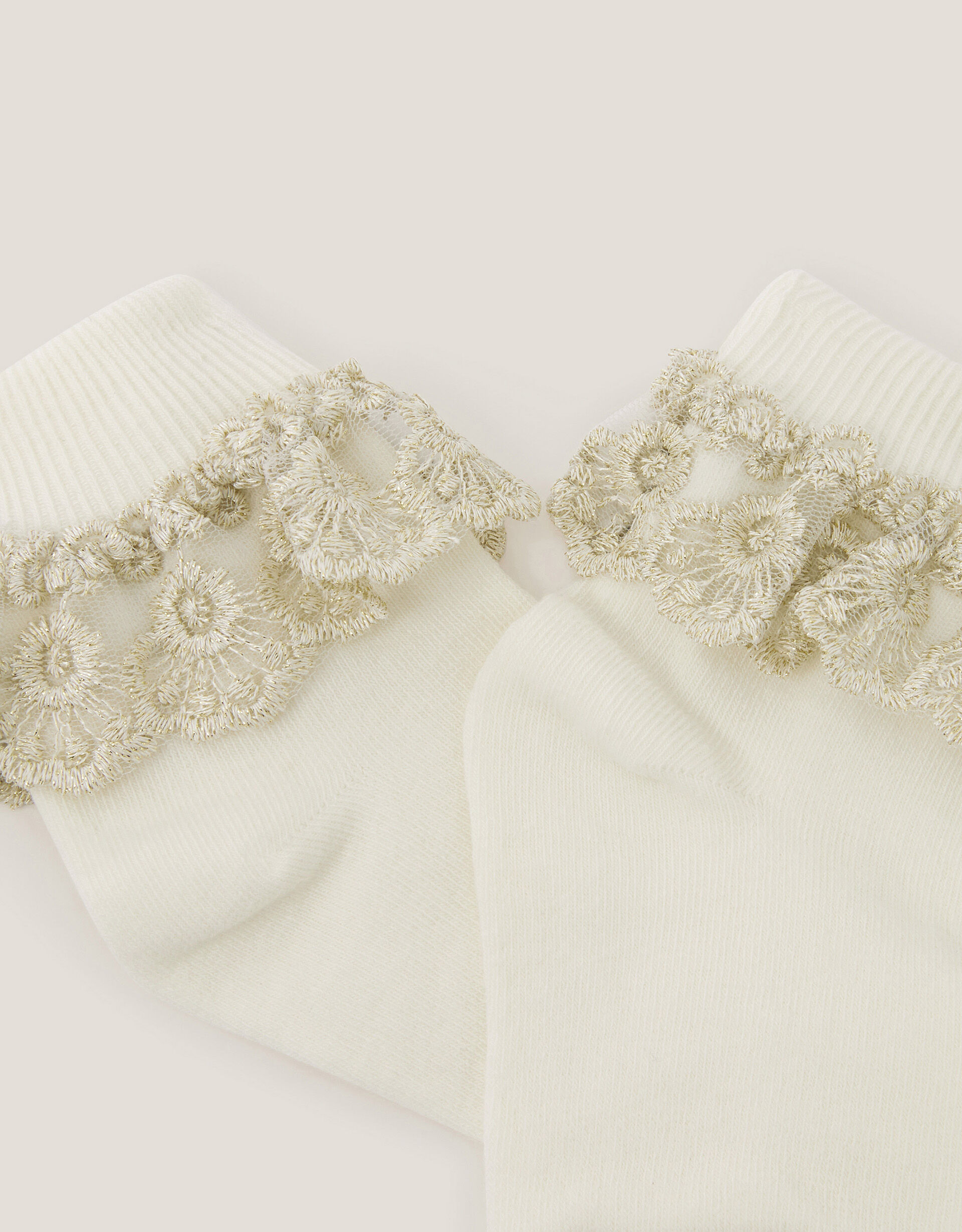Sparkle Lace Socks Ivory | Wedding | Monsoon UK.