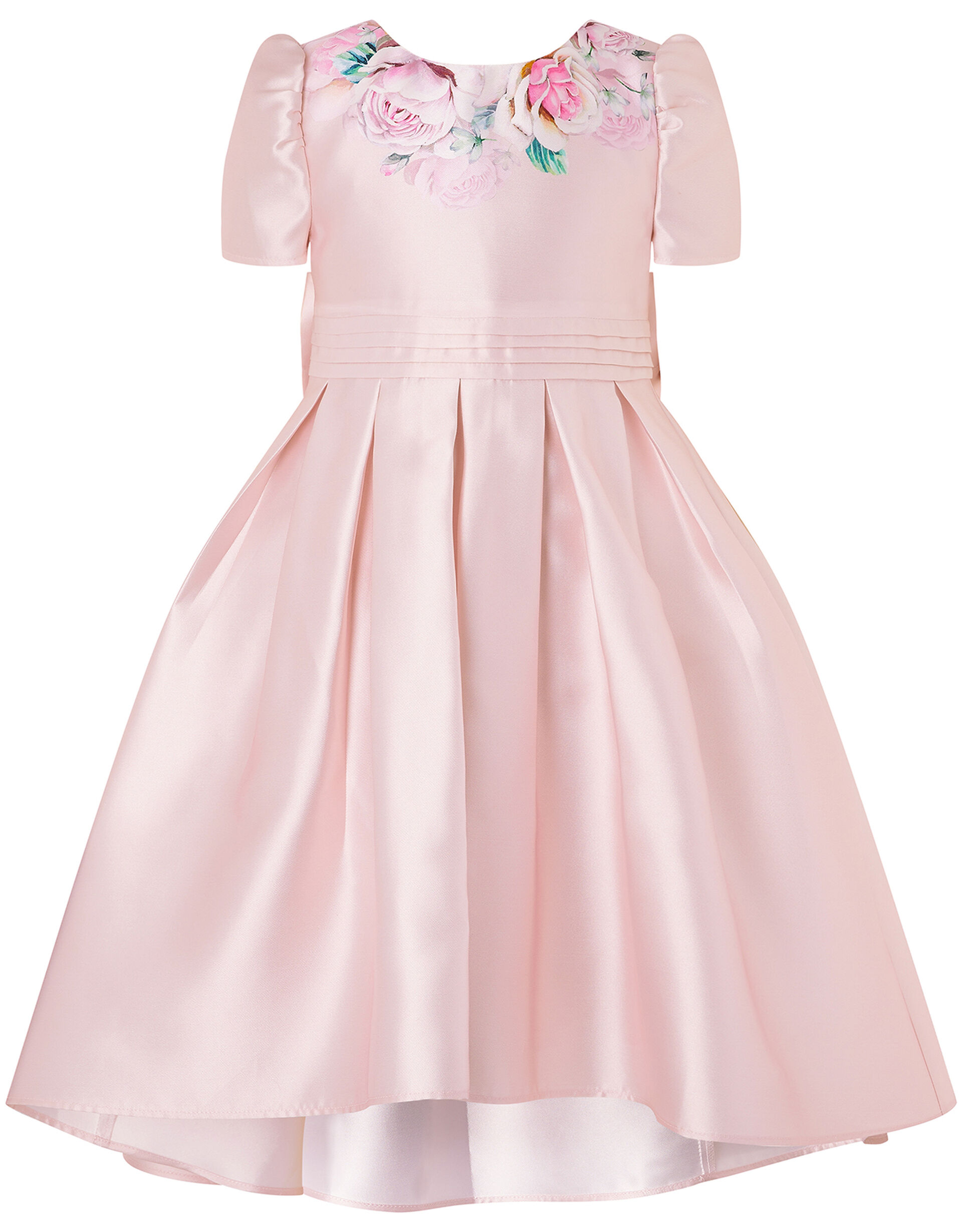 Floral Print Hi-Low Dress Pink | Girls' Dresses | Monsoon UK.