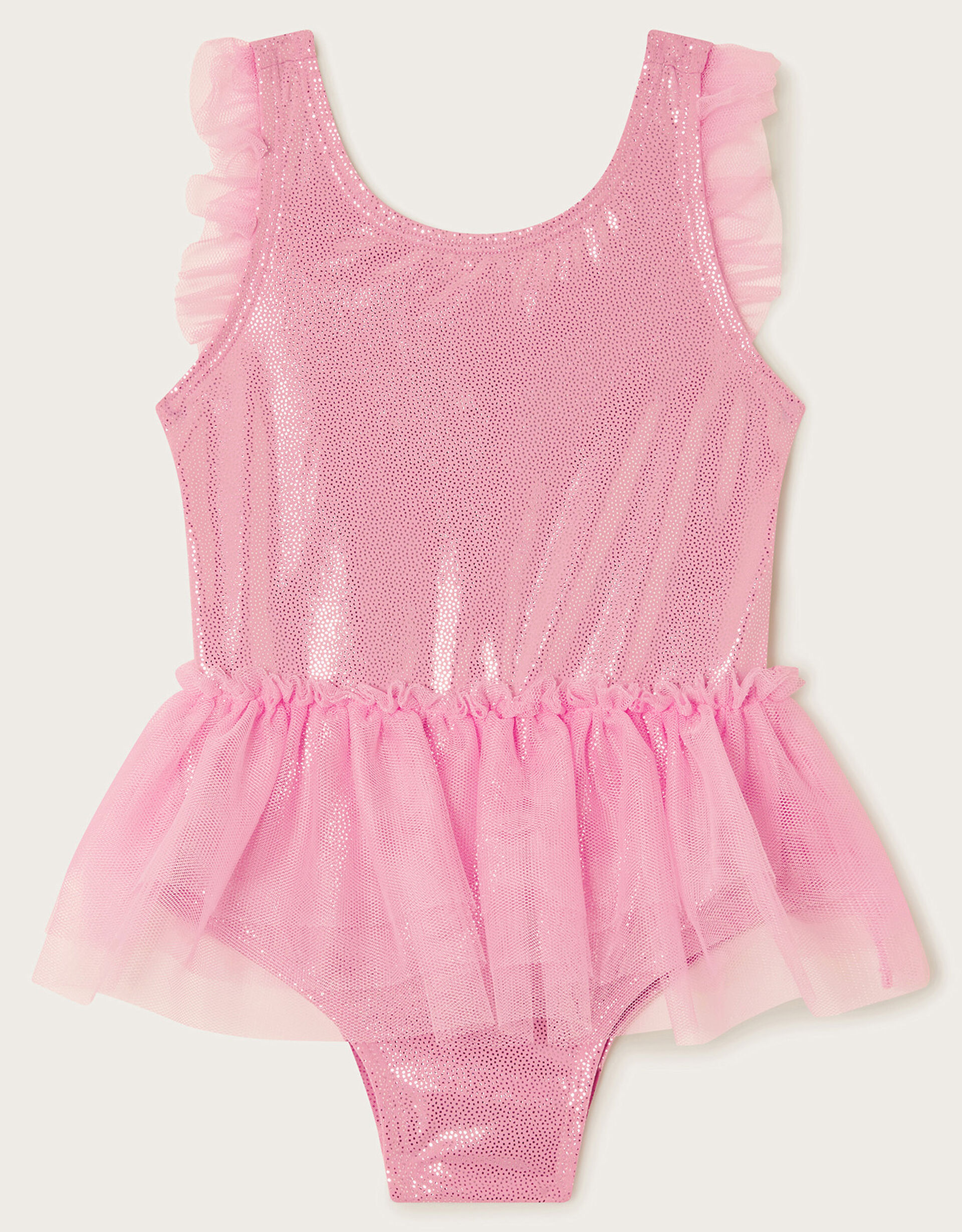 Baby Floral Mesh Swimsuit Pink | Baby Girl Beach & Swimwear | Monsoon UK.