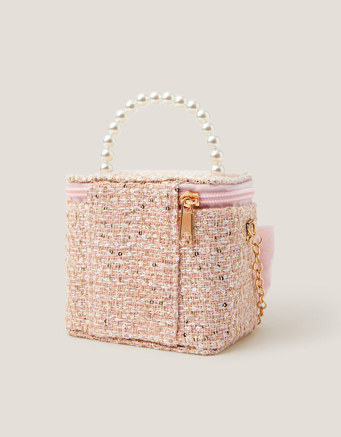 Bow Tweed Bag