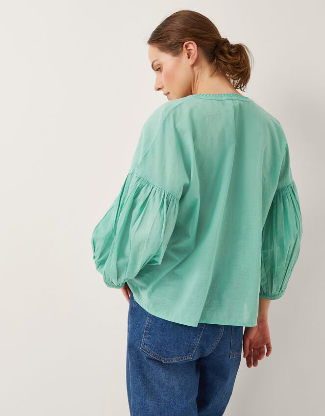 Milly Slouchy Embroidered Blouse | Tops & T-shirts | Monsoon UK.