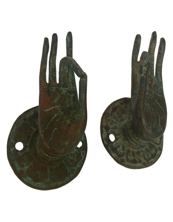 Chloe Alberry Buddha Hook and Cabinet Pull Set of Two