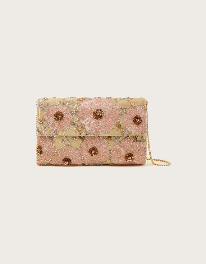 Flower Beaded Clutch Bag | Bags & Purses | Monsoon UK.