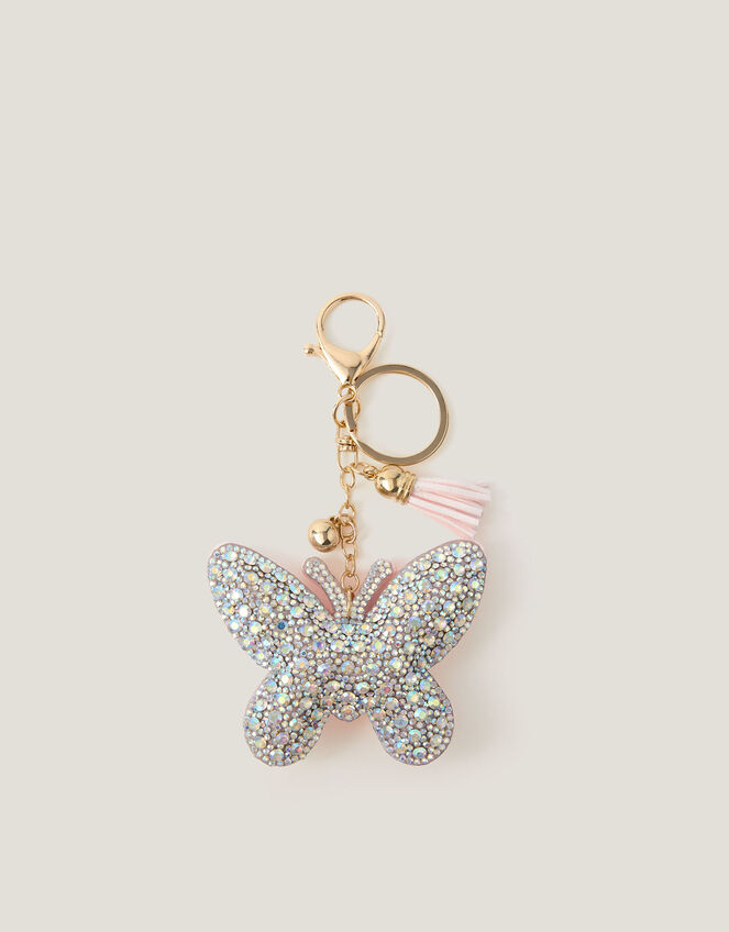 Rhinestone Butterfly Bag Charm | Accessories | Monsoon UK.