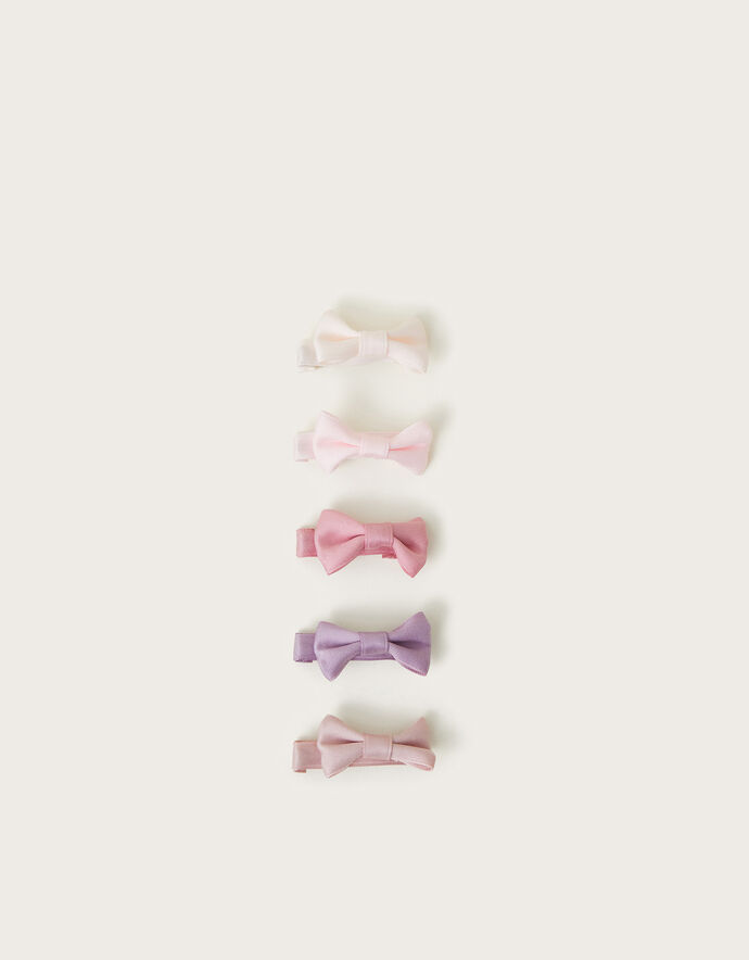 5-Pack Ballet Bow Hair Clips | Accessories | Monsoon UK.