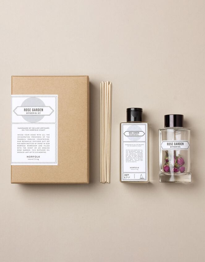 Norfolk Natural Living Rose Garden Reed Diffuser Set 200ml