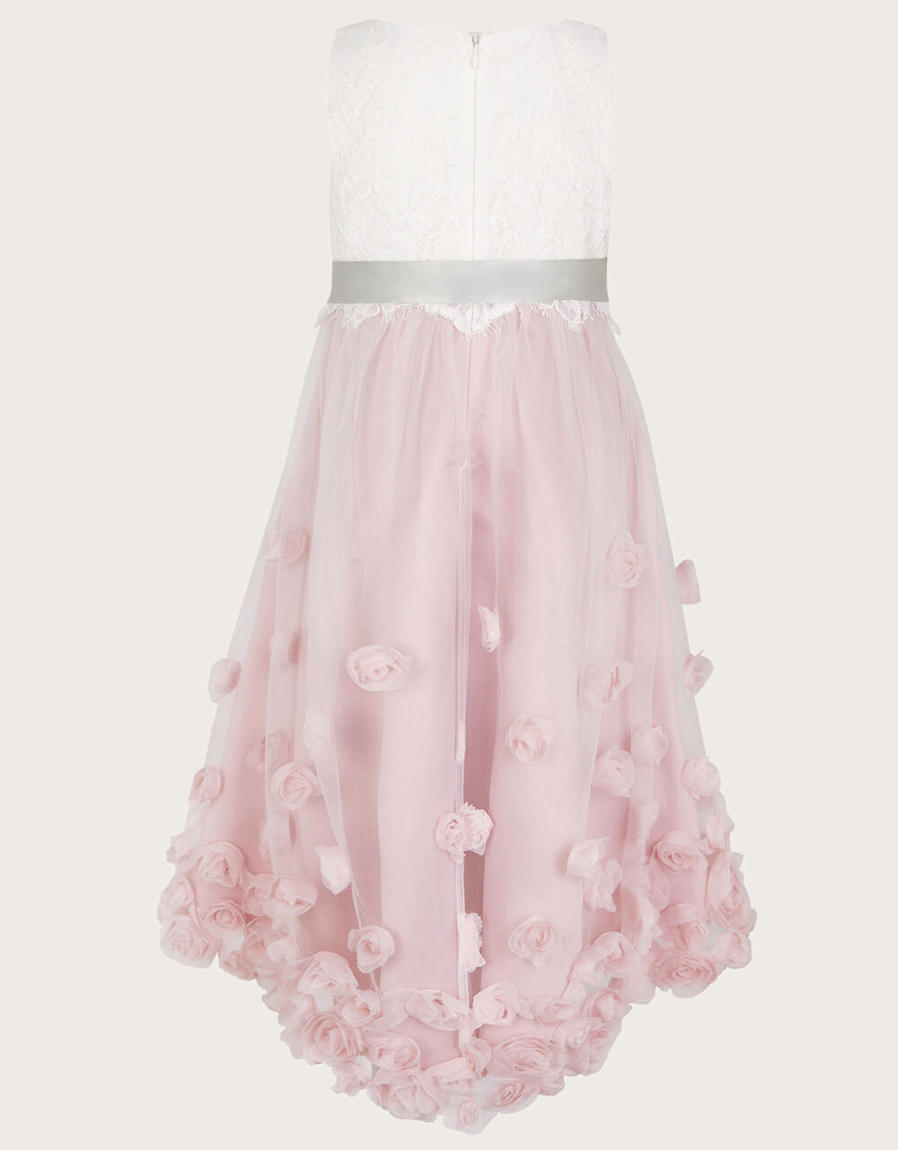 Ianthe 3D Flower Dress Pink | Girls' Dresses | Monsoon UK.
