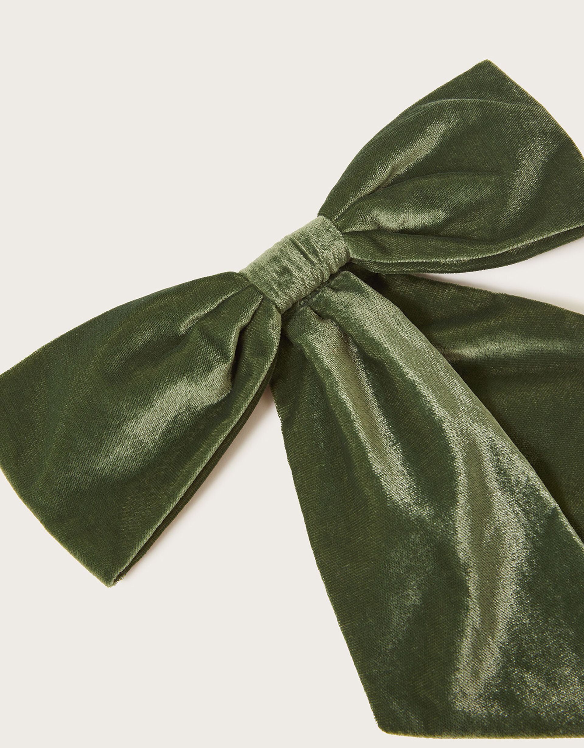Velvet Bow Hair Clip