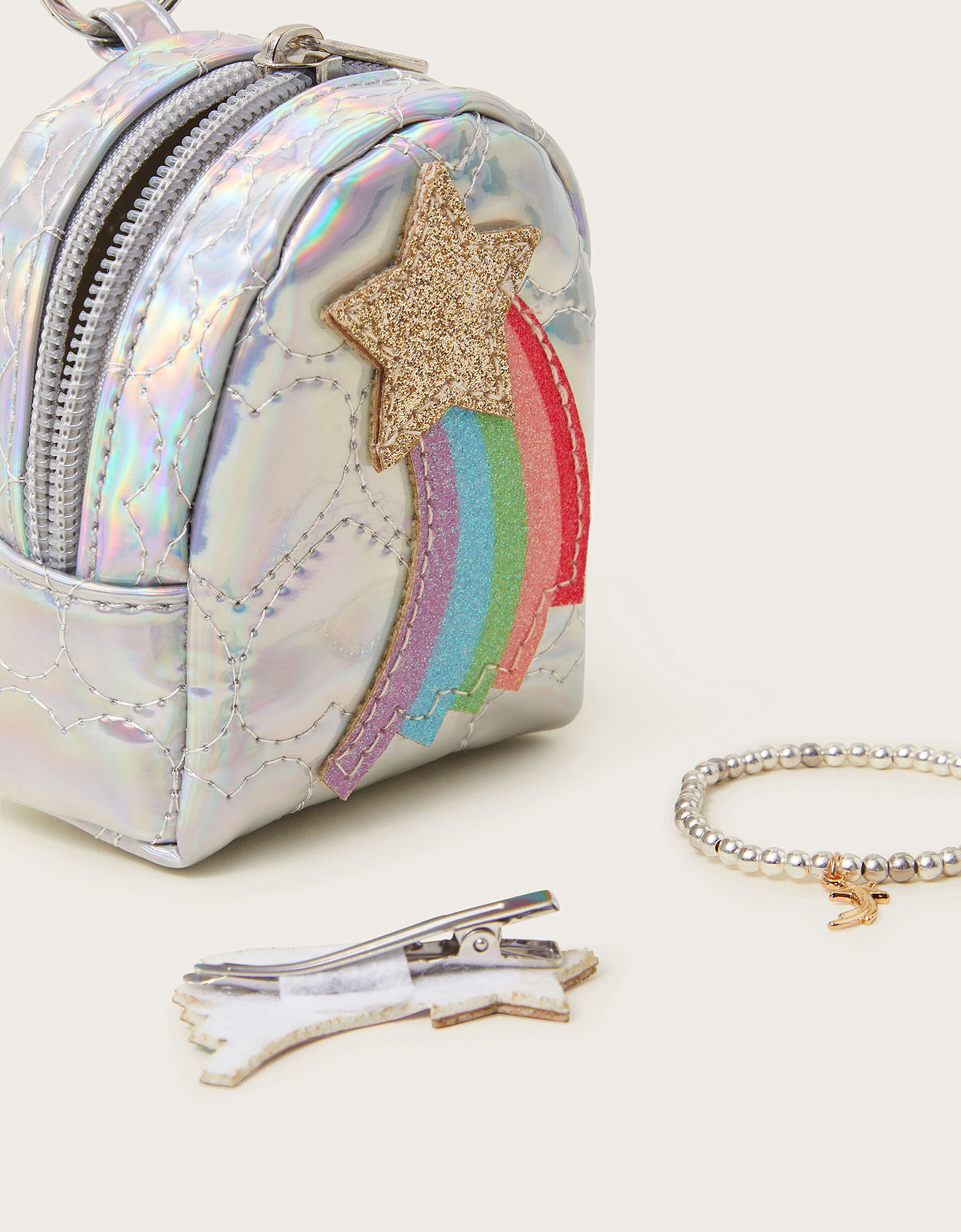 Rainbow Star Purse and Hair Set | Accessories | Monsoon UK.