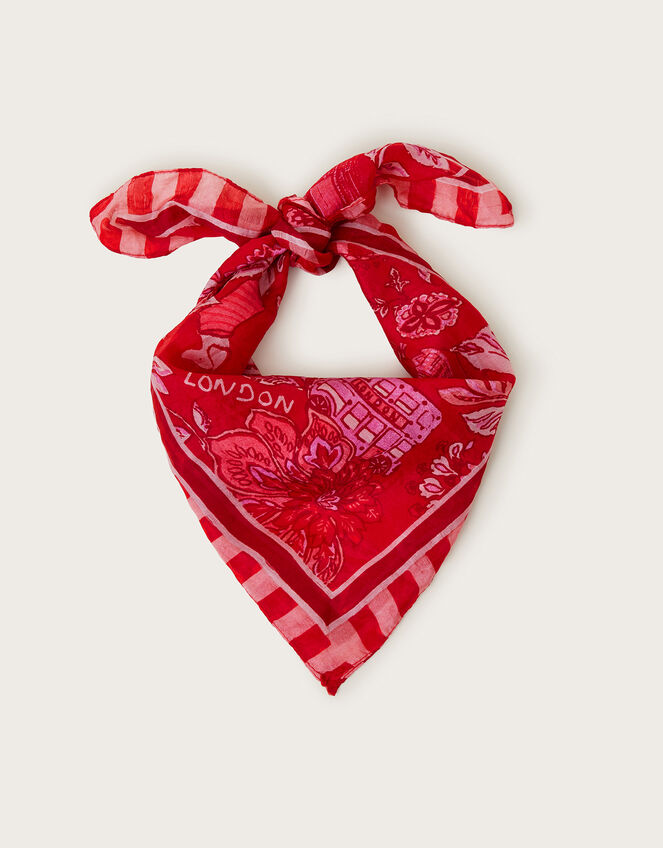 London Print Silk Scarf | Face & Body | Monsoon UK.