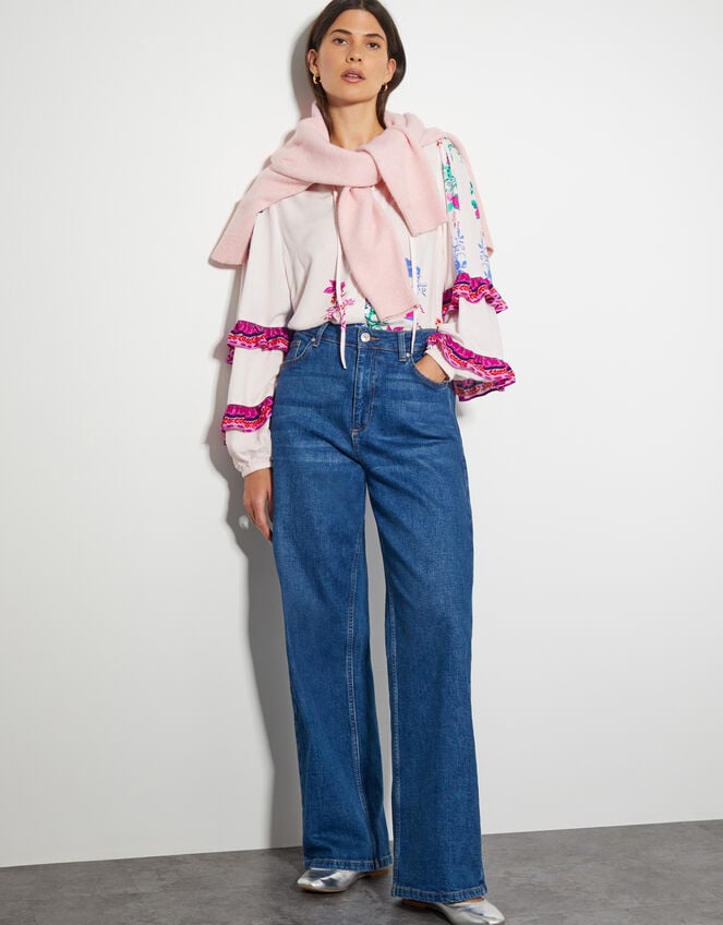 Kayla Floral Print Blouse Pink | Tops & T-shirts | Monsoon UK.