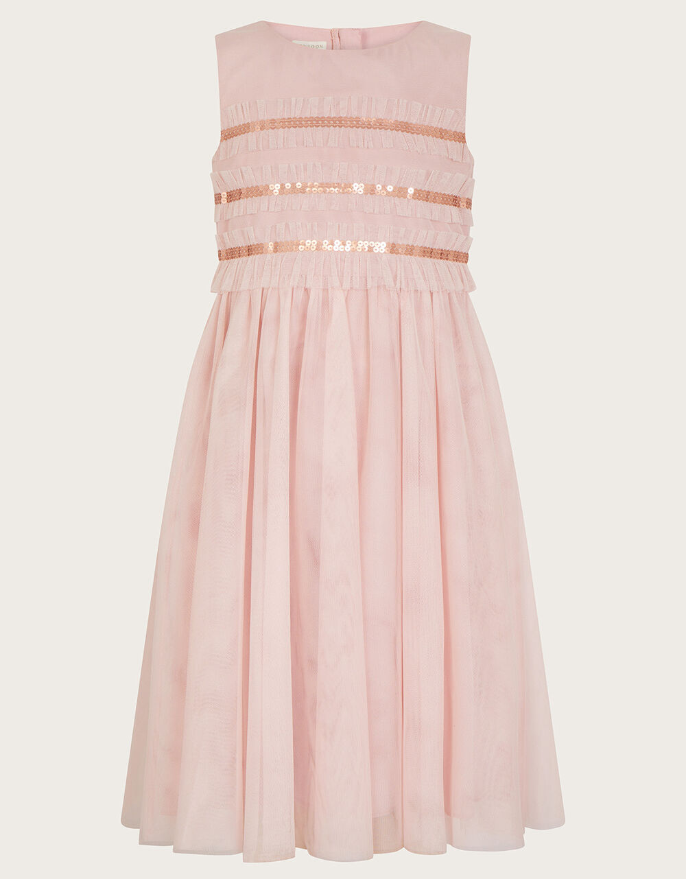Marcia Ruffle Dress Pink | Girls' Dresses | Monsoon UK.