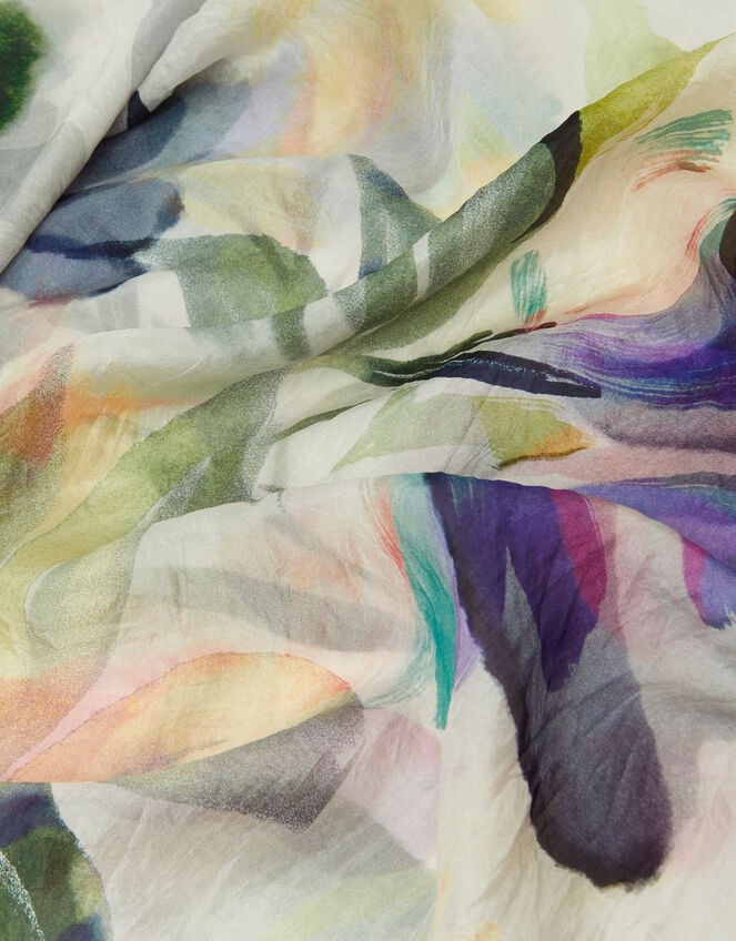 Aimee Lou Large Floral Silk Scarf | Scarves | Monsoon UK.