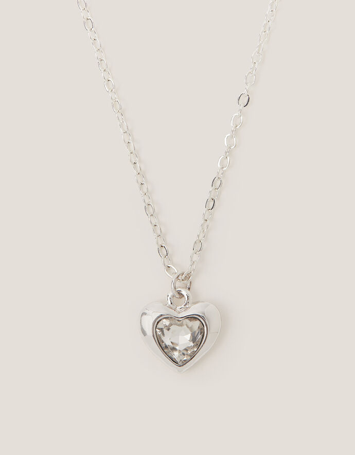 Heart Gemstone Pendant Necklace | Jewellery & Hair | Monsoon UK.