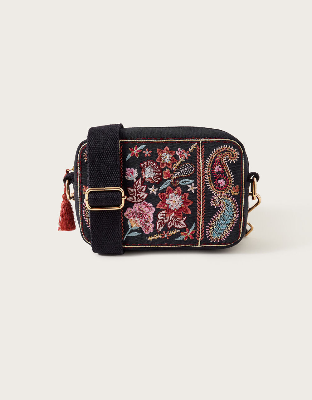 Embroidered Camera Bag | Accessories | Monsoon UK.