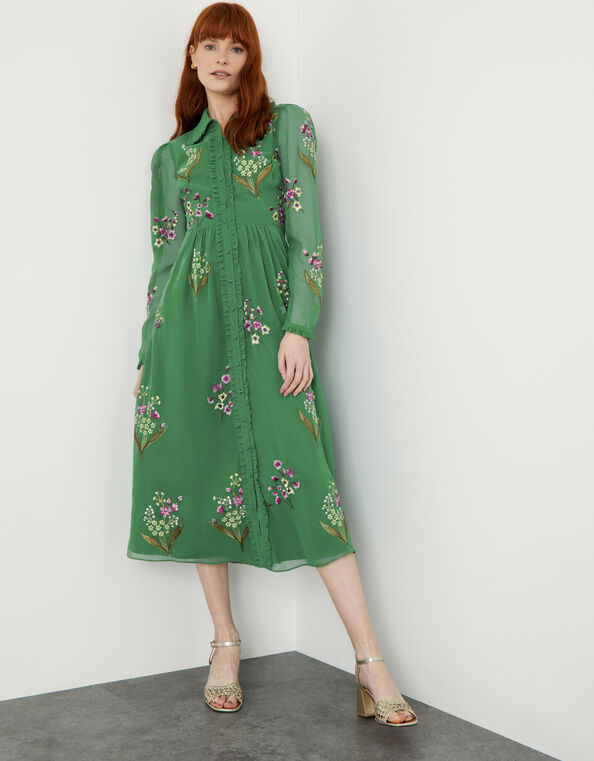 Green Occasion Dresses | Emerald & Sage Green Occasion Dresses | Monsoon UK