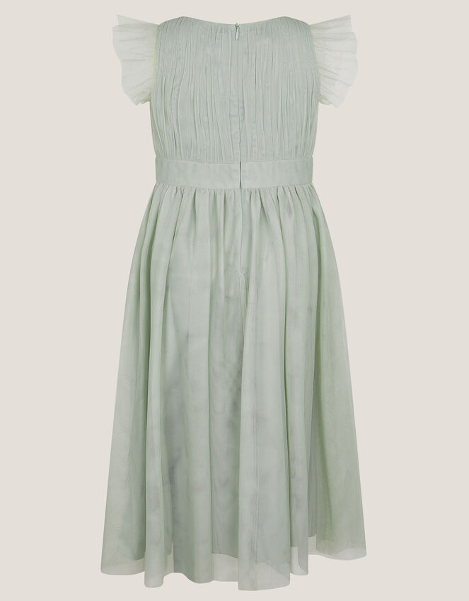 Penelope Belt Dress Green | Girls' Dresses | Monsoon UK.