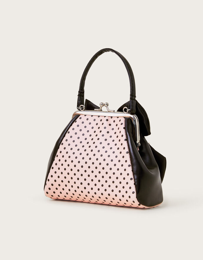 Emily Bow Polka Dot Bag | Accessories | Monsoon UK.