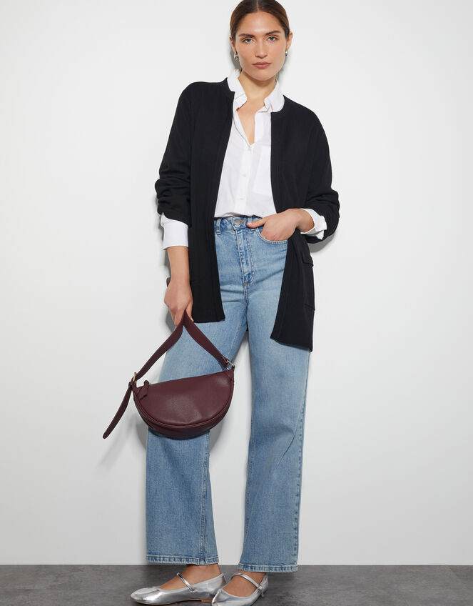 Penny Open Front Pocket Cardigan Black | Cardigans | Monsoon UK.