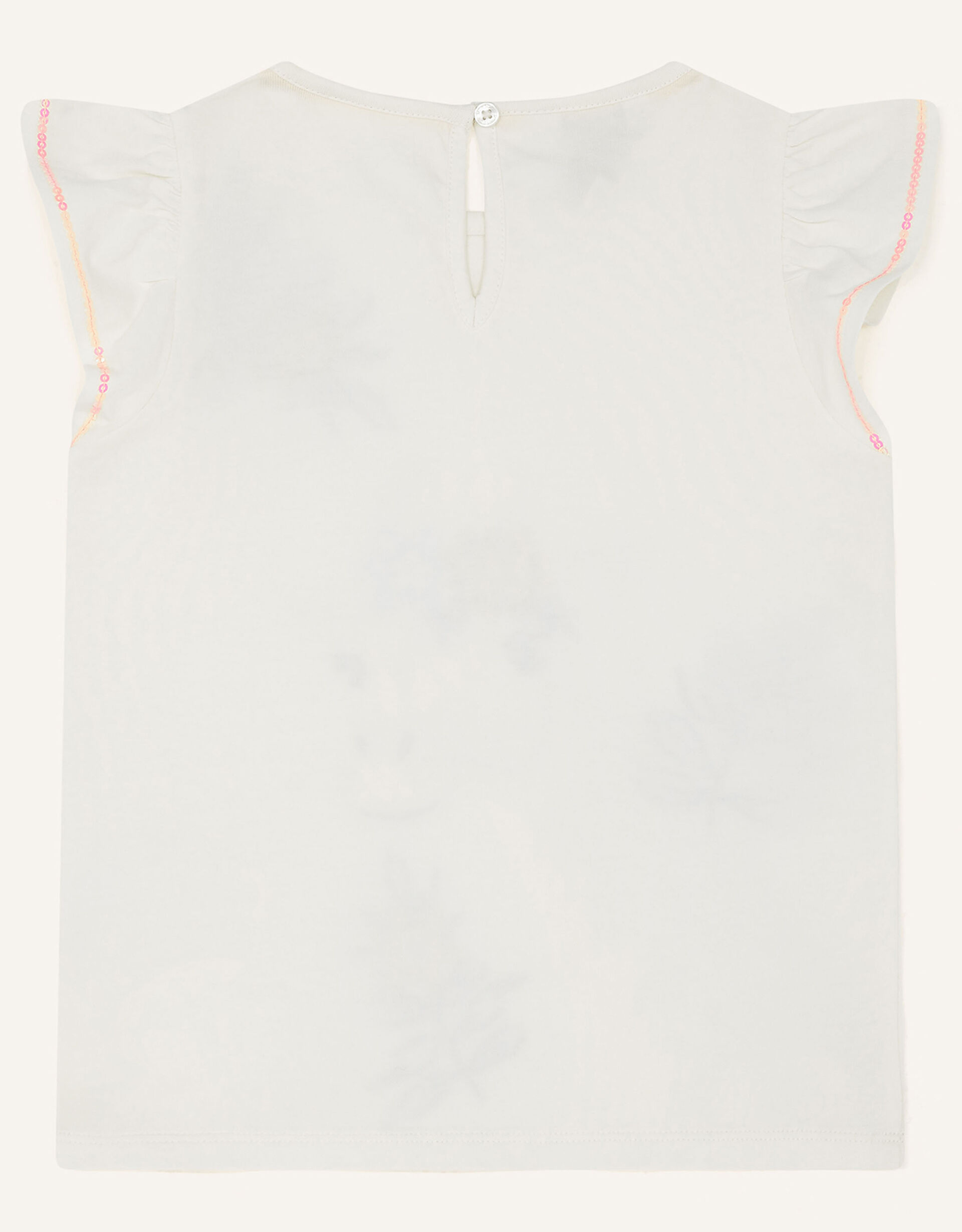 Sequin Giraffe Tee in Sustainable Cotton Camel