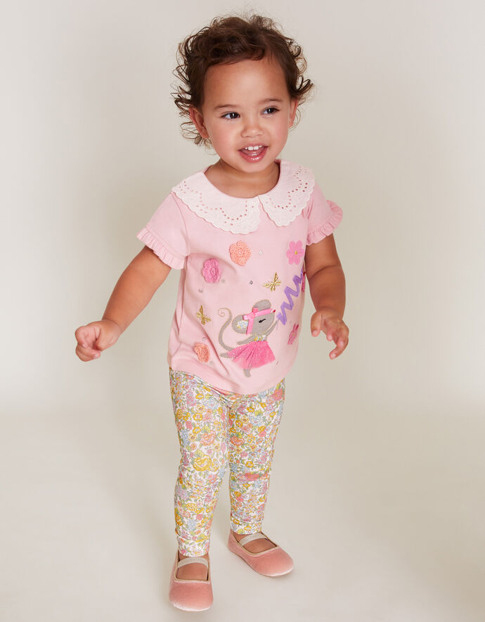 Baby Embellished Set Pink | Baby Girl Outfits & Rompers | Monsoon UK.