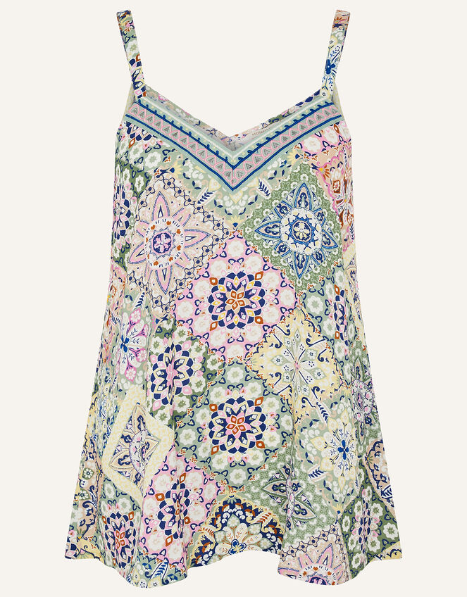 Printed Cami Top in LENZING™ ECOVERO™ | Vests, Camisoles And Sleeveless ...