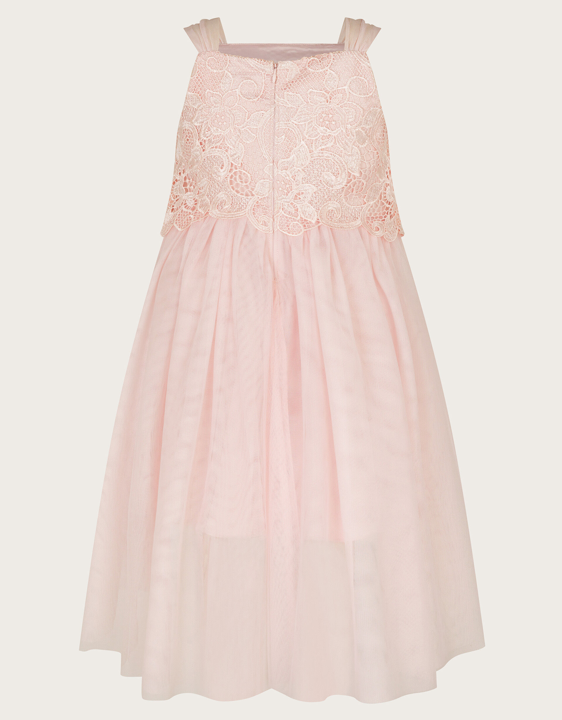 Anna Lace Bodice Maxi Dress Pink | Girls' Dresses | Monsoon UK.