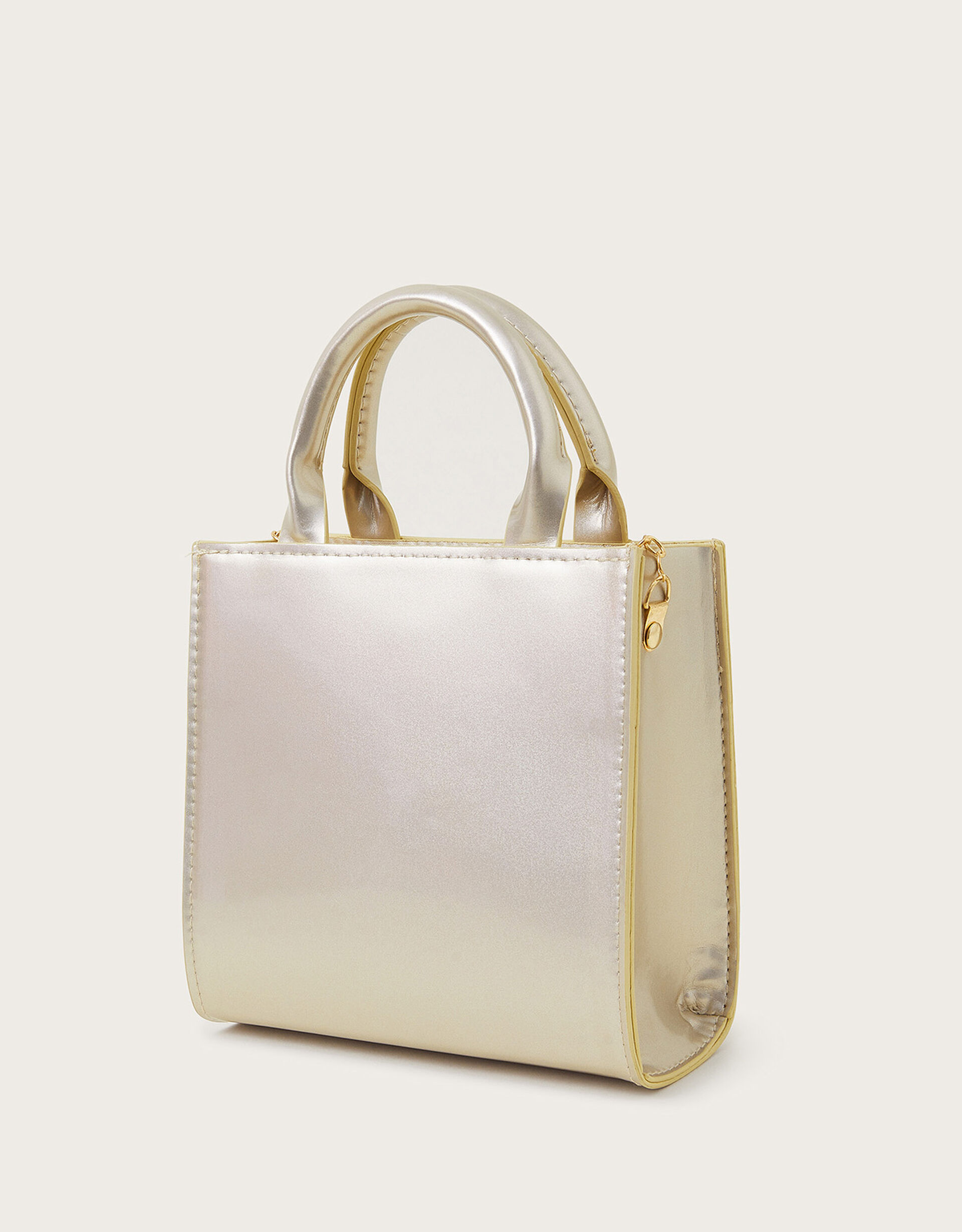 Quilted Metallic Bag | Accessories | Monsoon UK.