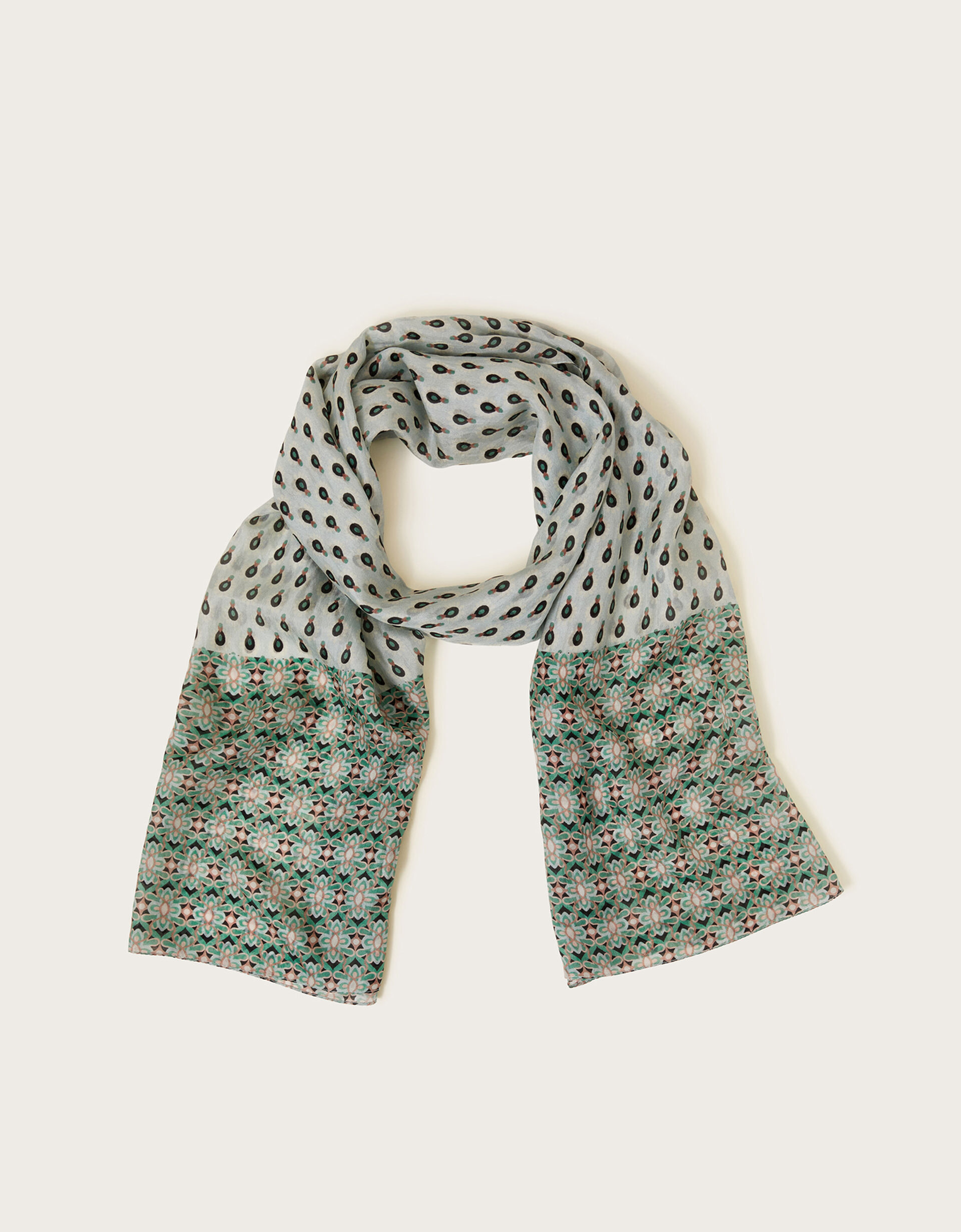 Zelia Silk Scarf | Accessories | Monsoon UK.