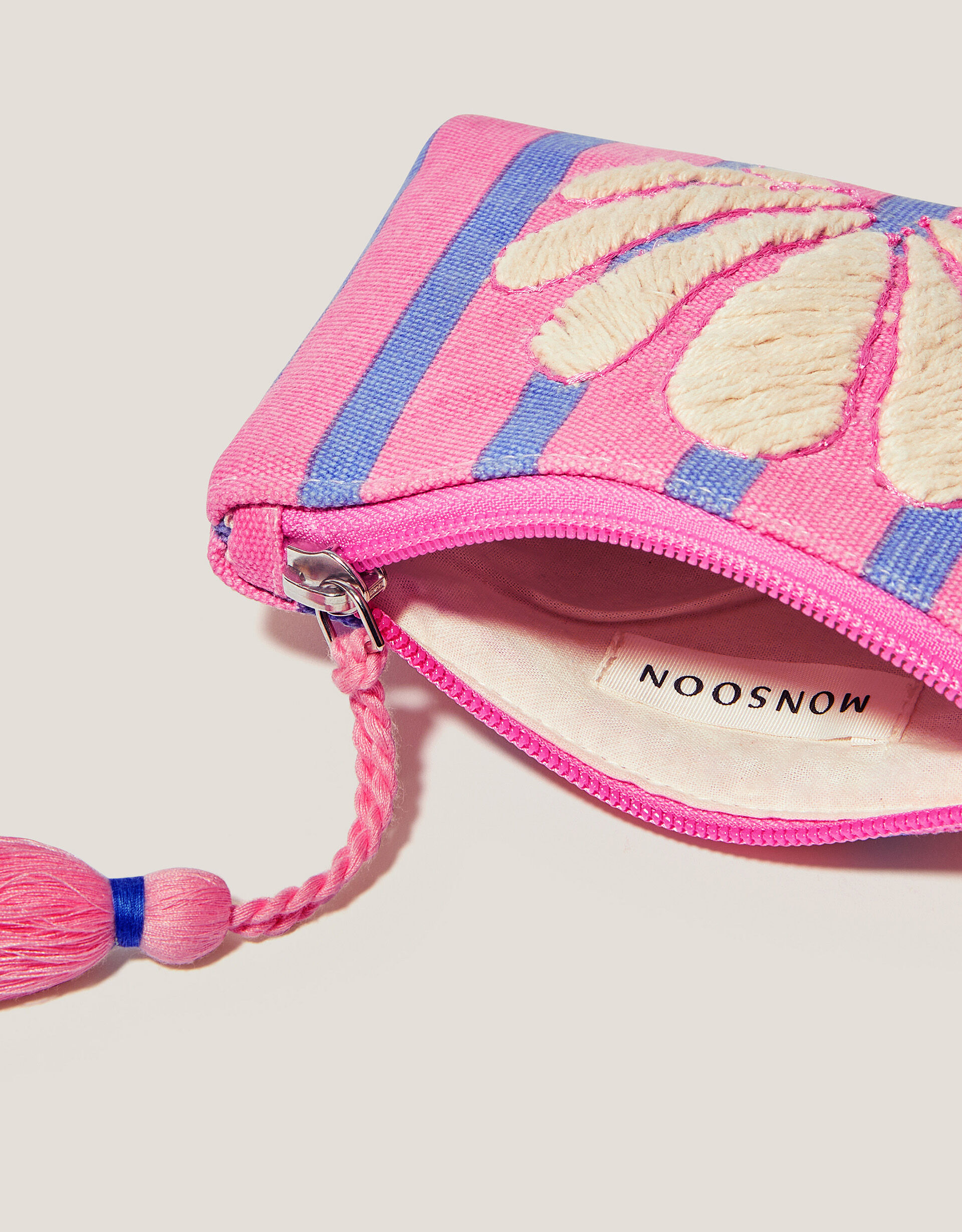 Embroidered Shell Coin Purse | Bags & Purses | Monsoon UK.