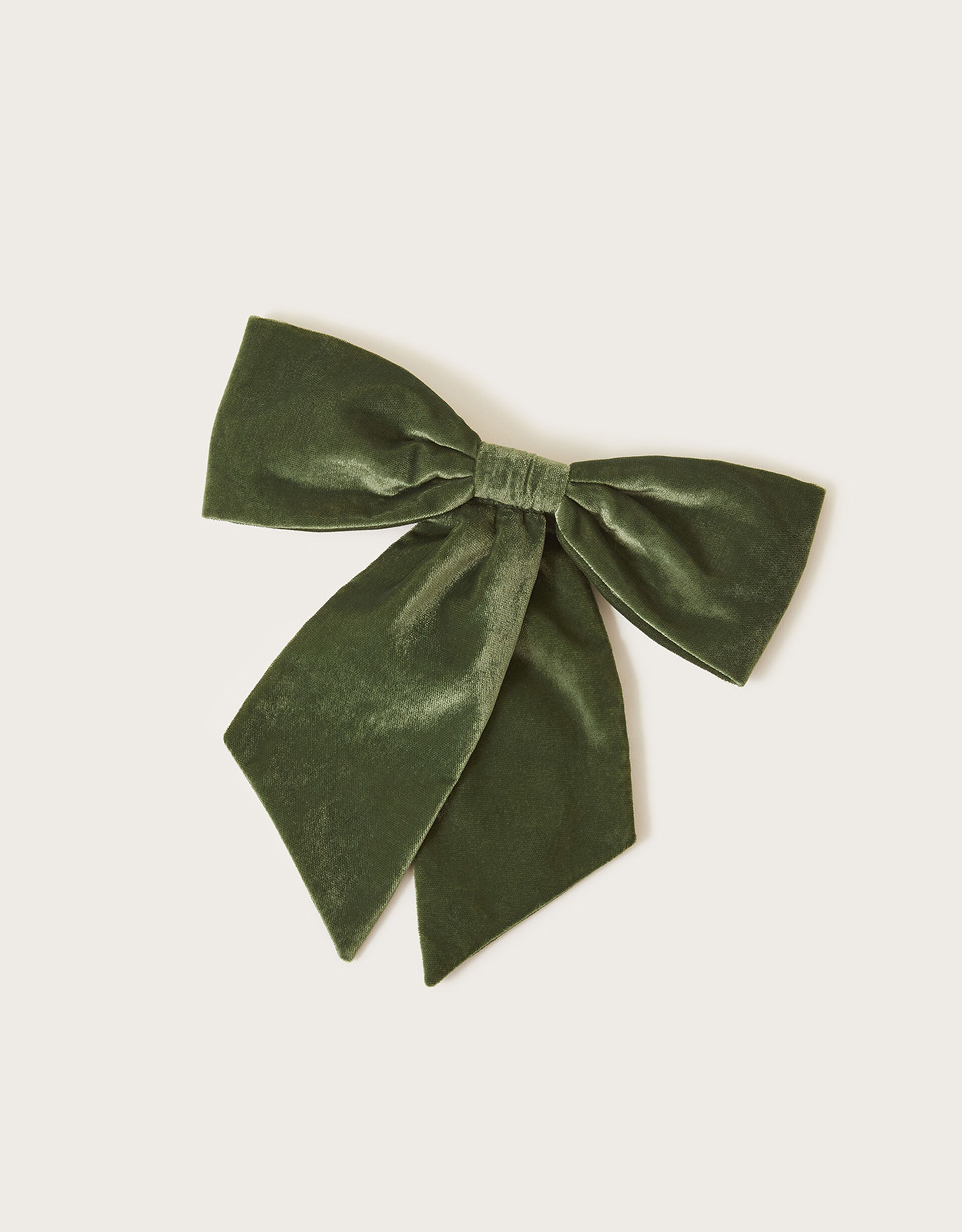 Velvet Bow Hair Clip